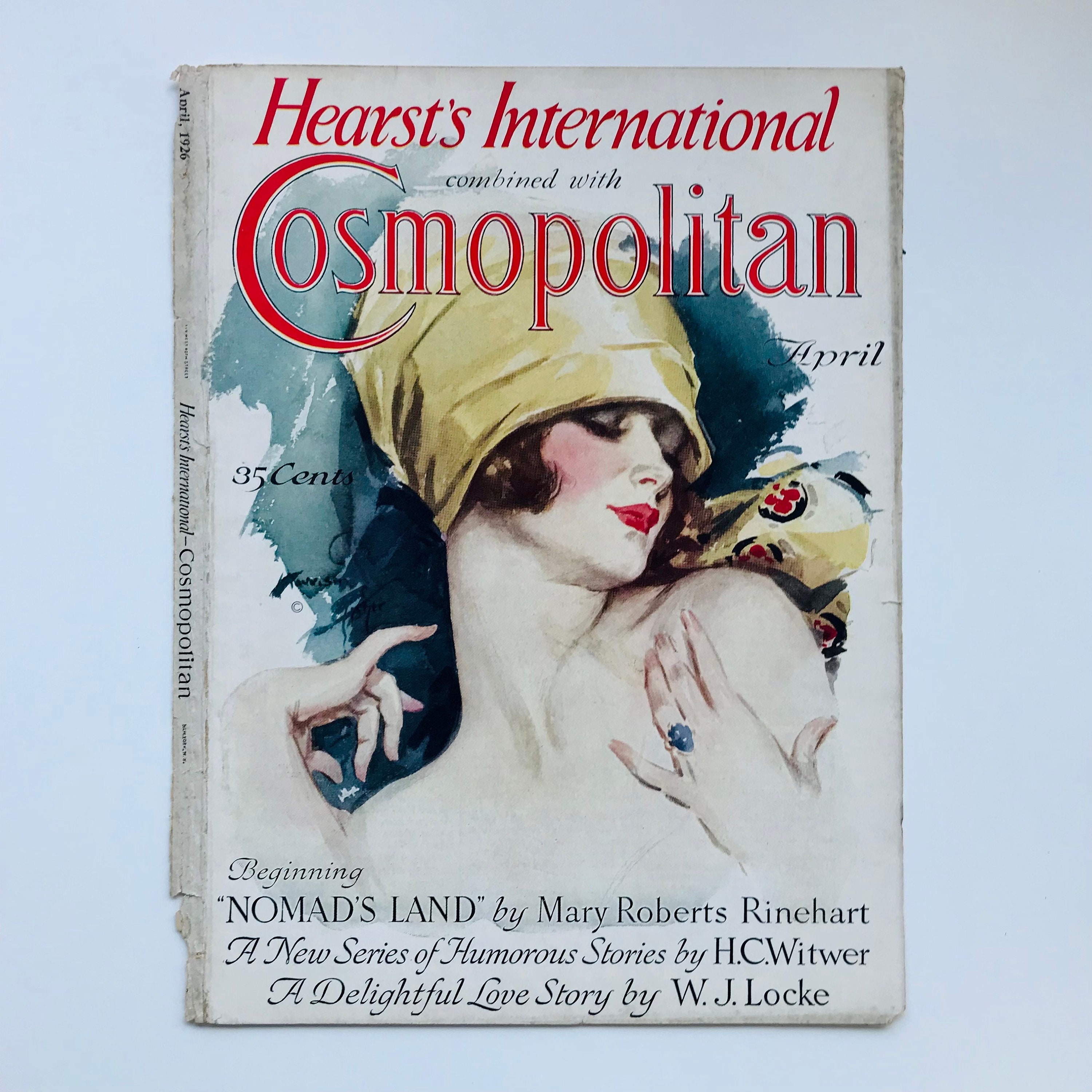 Vintage April 1926 Cosmopolitan Magazine Cover - Etsy
