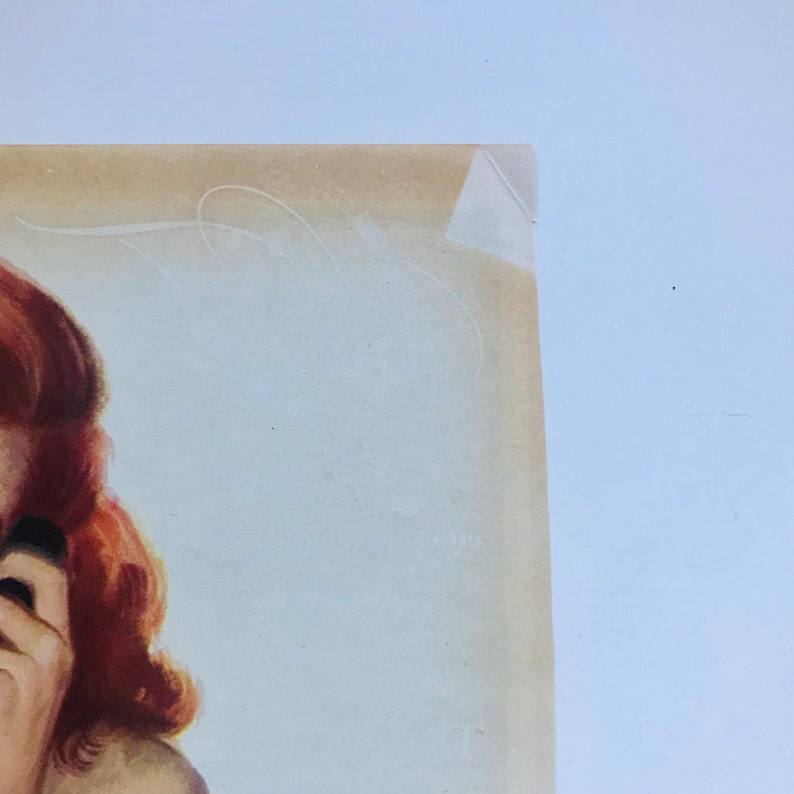 Vintage Esquire Magazine Clipping Al Moore Pinup/fred Ludekens ...