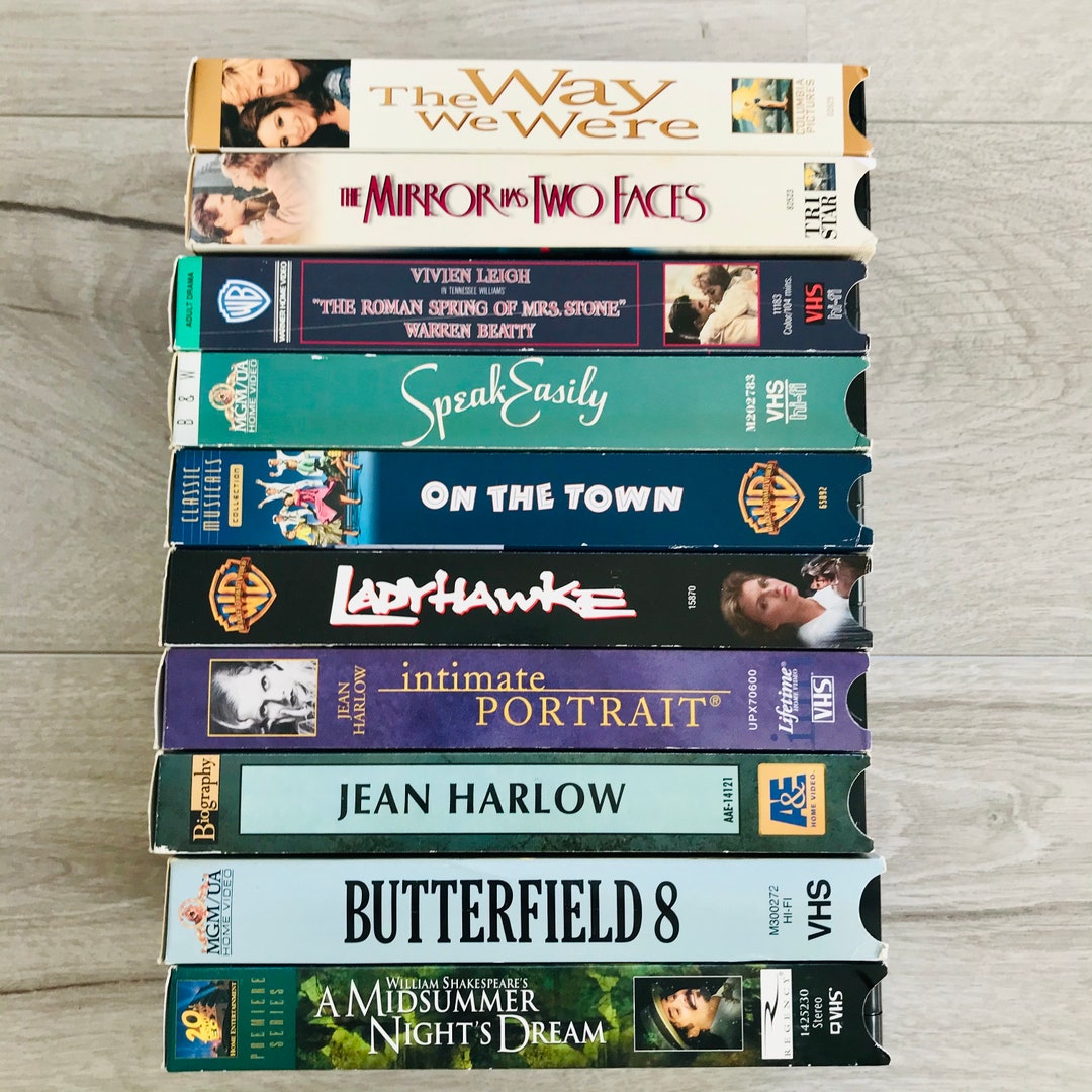 Mix of VHS Tapes - Choose One! - Etsy