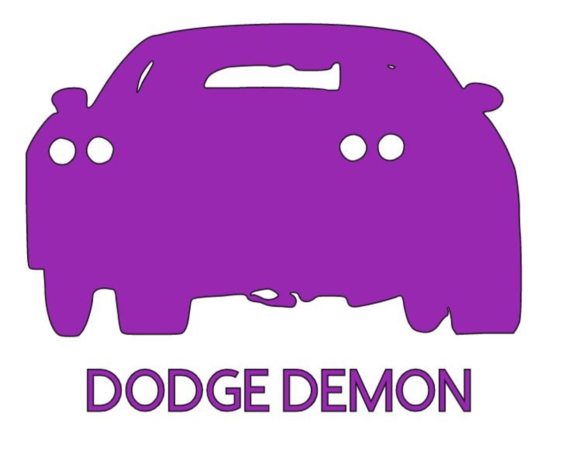 Dodge Demon Vinyl Decal | Etsy