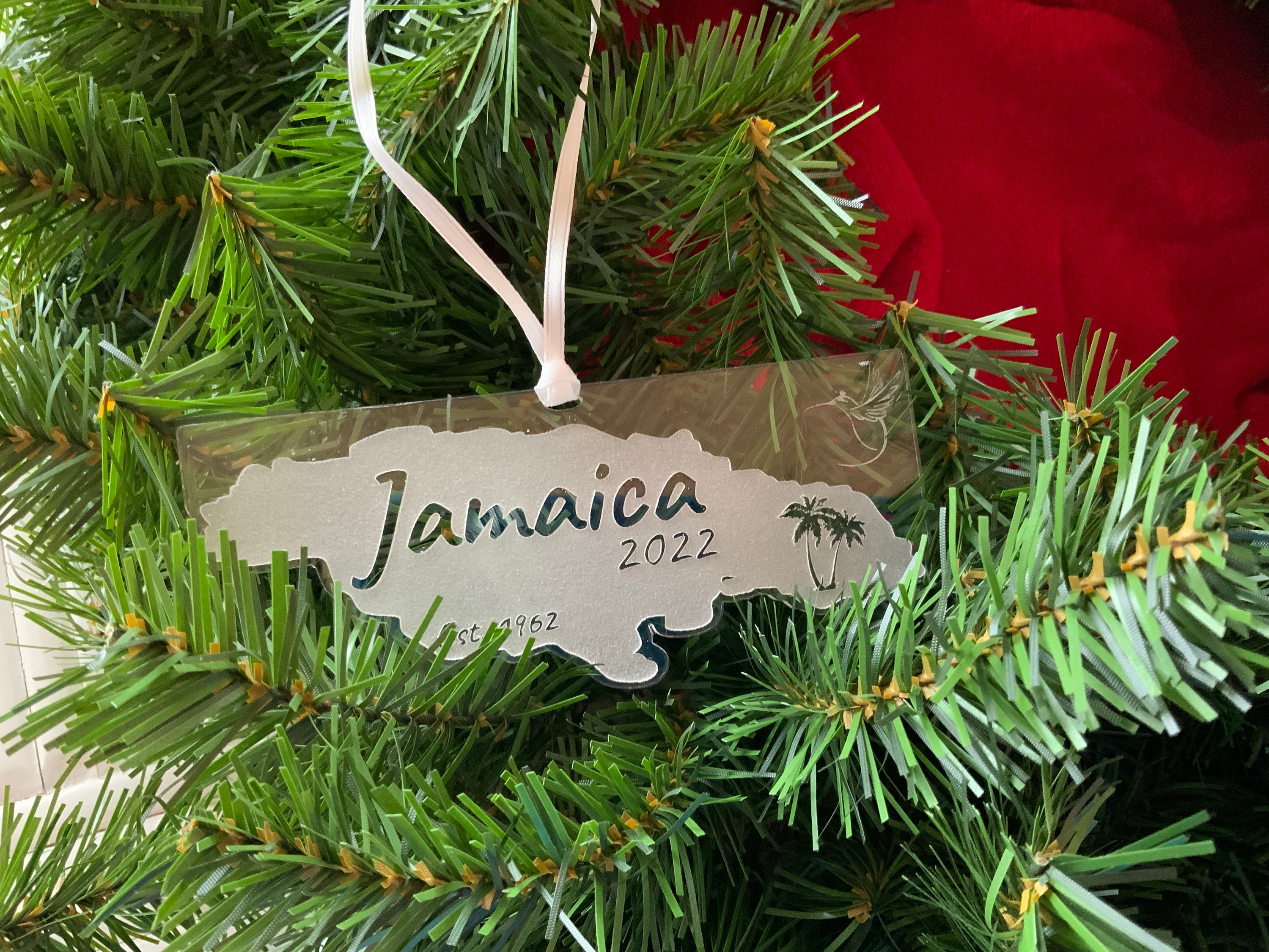 Jamaican Christmas Ornament