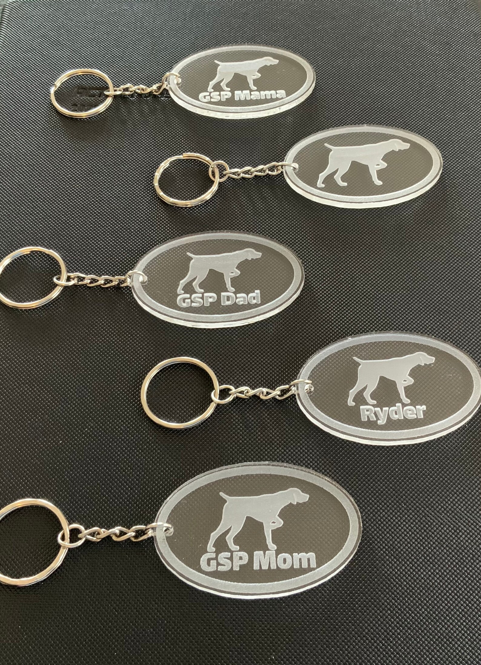 German Shorthaired Pointer Key Chain GSP Mom Key Chain GSP | Etsy