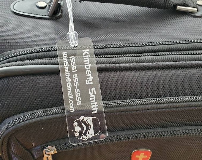 Empire Luggage Tag, Rebel Luggage Tag, Dark Side Luggage Bag Tag, Clone ...