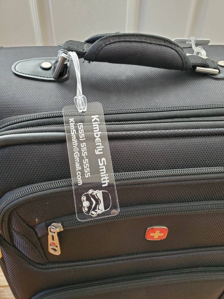 Empire Luggage Tag, Rebel Luggage Tag, Dark Side Luggage Bag Tag, Clone ...