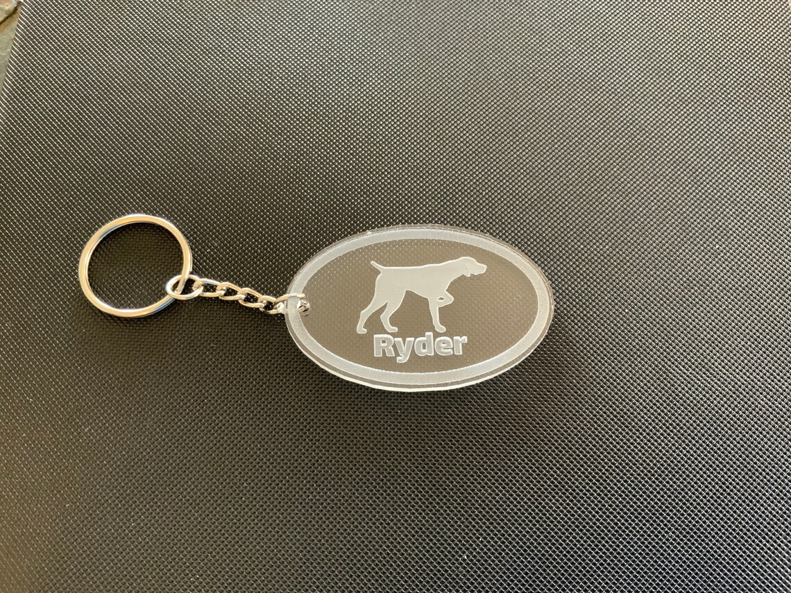 German Shorthaired Pointer Key Chain GSP Mom Key Chain GSP | Etsy