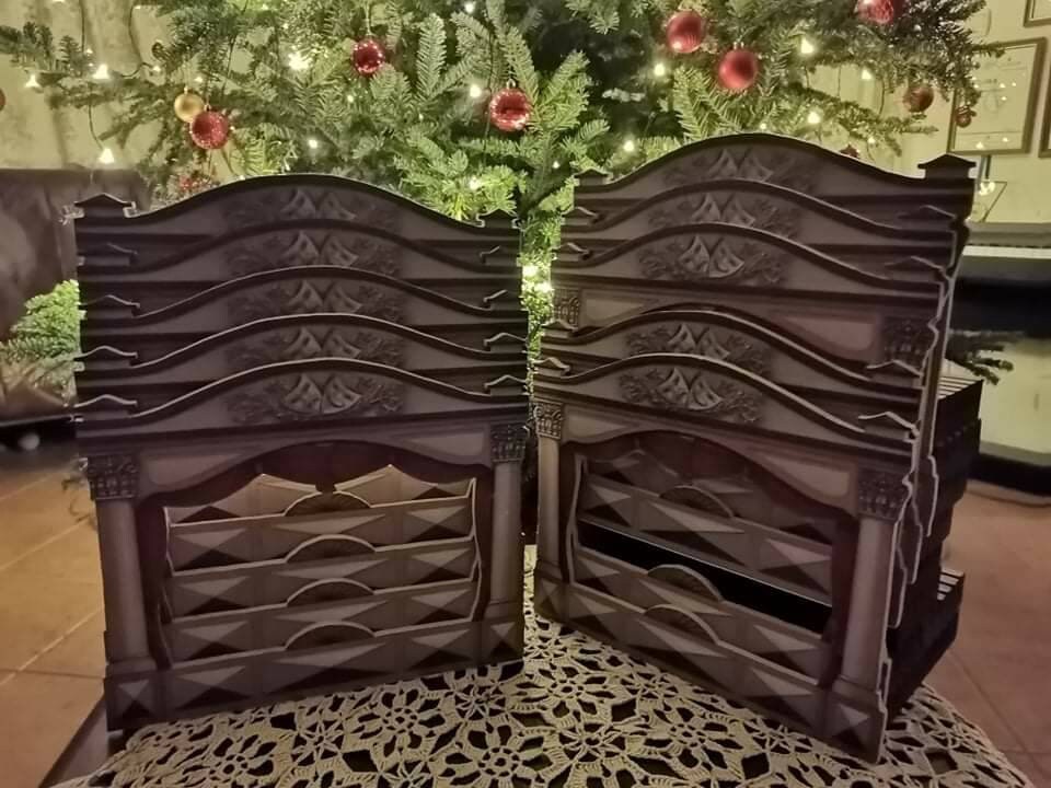 Stage for Vintage Style Wooden Toy Theater & Shadow Theater 2 in 1 ...