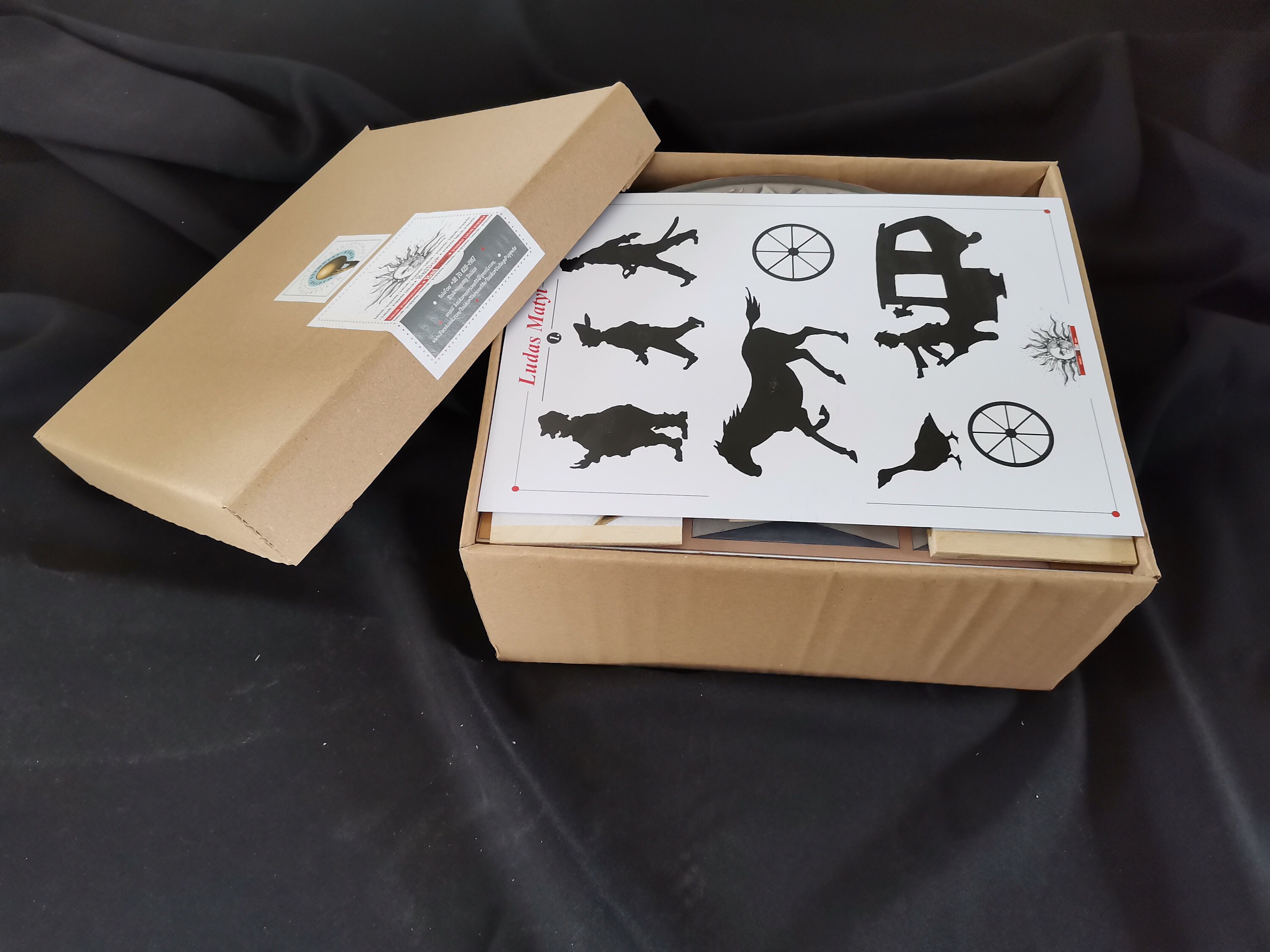 Create Your Own Shadow Puppet Show Stage for Vintage Style Wooden Toy ...