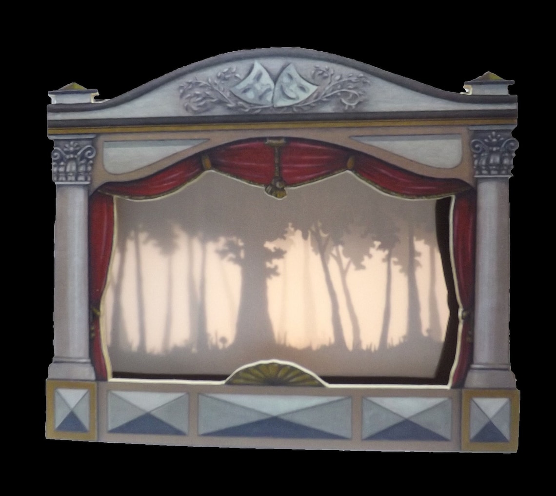 Shadow Theater & Wooden Puppet Theater: Mattie the Goose-boy - Etsy