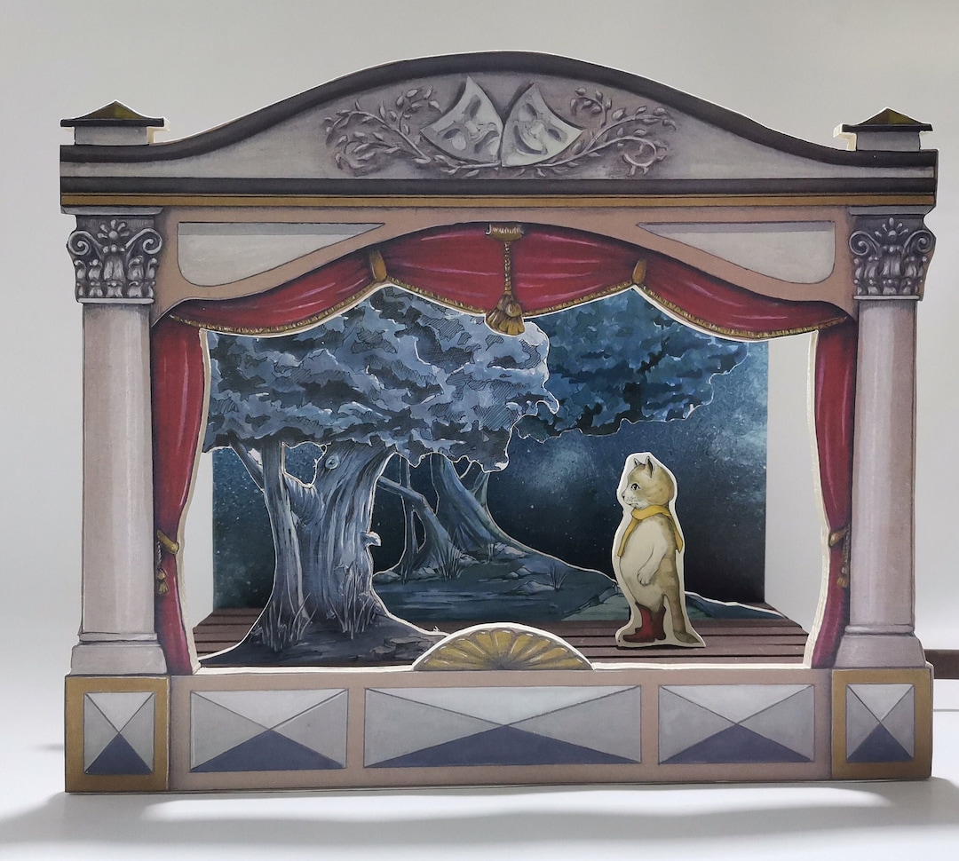 Magical Wooden Puppet Theater That Won the Hungarian Craftsman's Fine ...