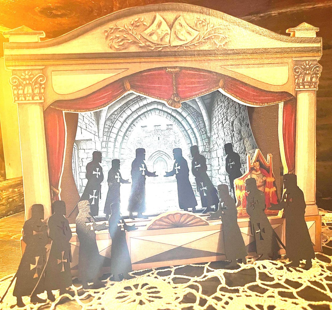 Knights’ Gathering Medieval Play Set | Educational Toy for Kids ...