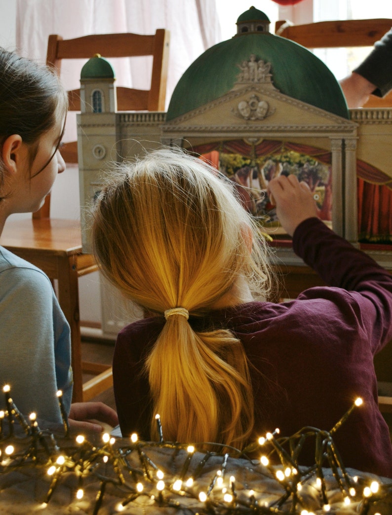 Large Size Wooden Puppet Theater That Won the Price Masterpiece of ...