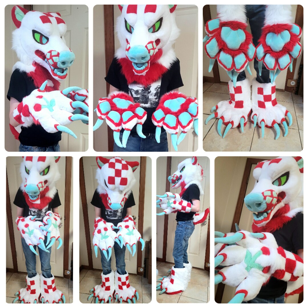 Picnic Bear Full Partial Premade Fursuit - Etsy