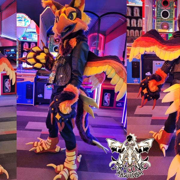 Premade Fursuit Protogen - Etsy