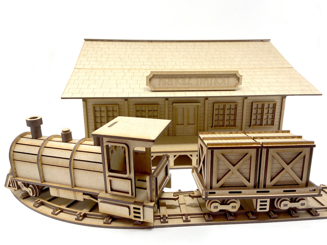 Train Set - With Working Wheels - SVG FILE - This is Not a Physical ...