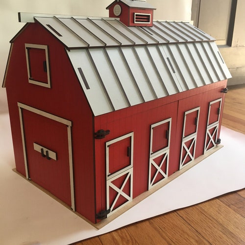 3D SVG File to Make a Barn Silo and Fence. - Etsy