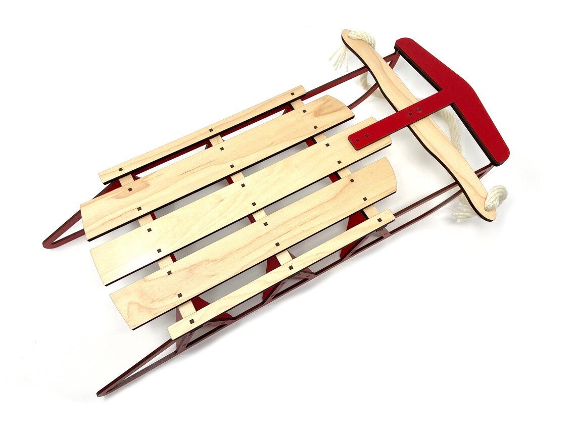 Winter Sled SVG FILE Not a Physical Product You Will Cut - Etsy