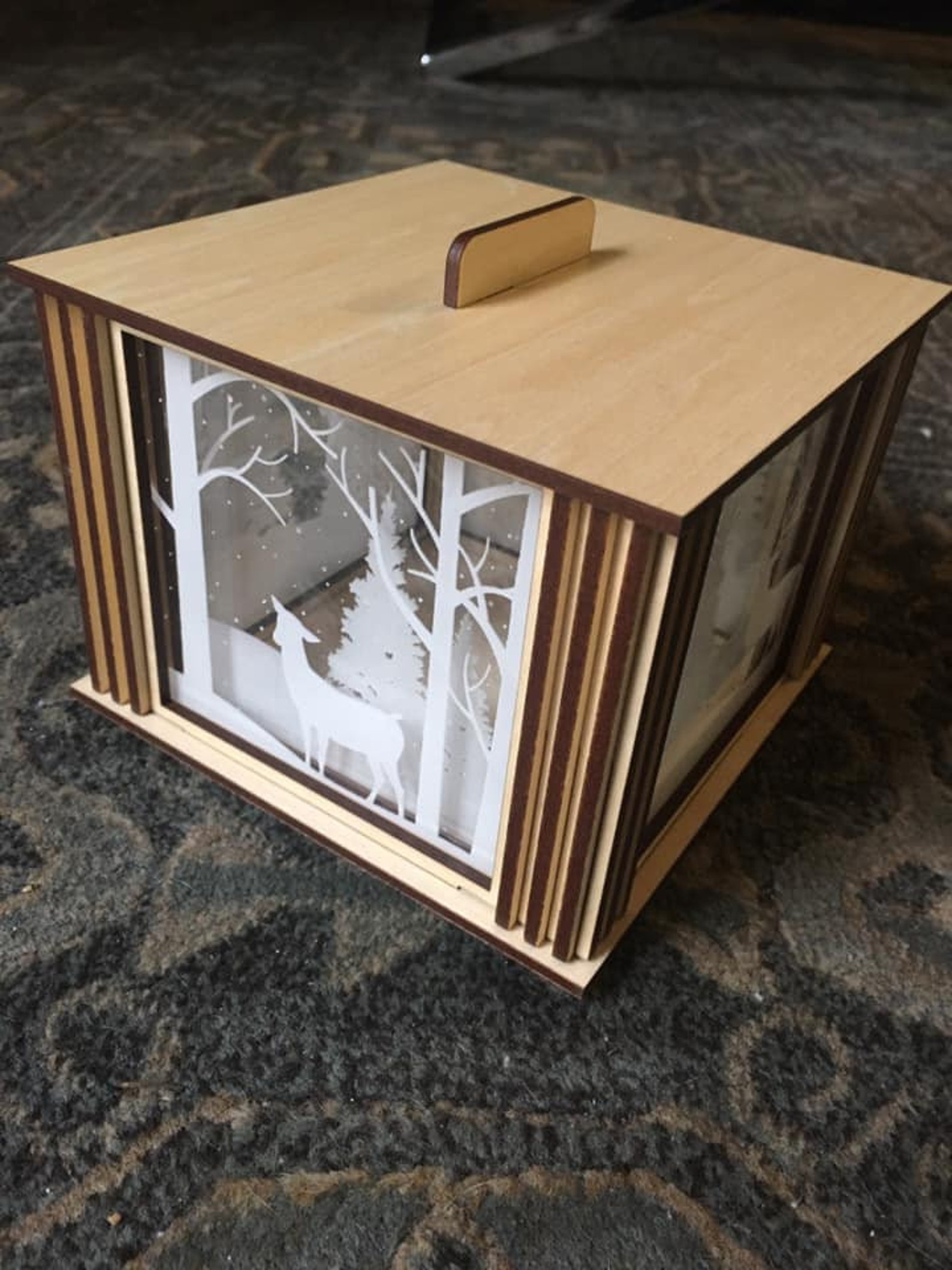 8 Coaster Shadow Box/lantern SVG File Not a Physical Product - Etsy