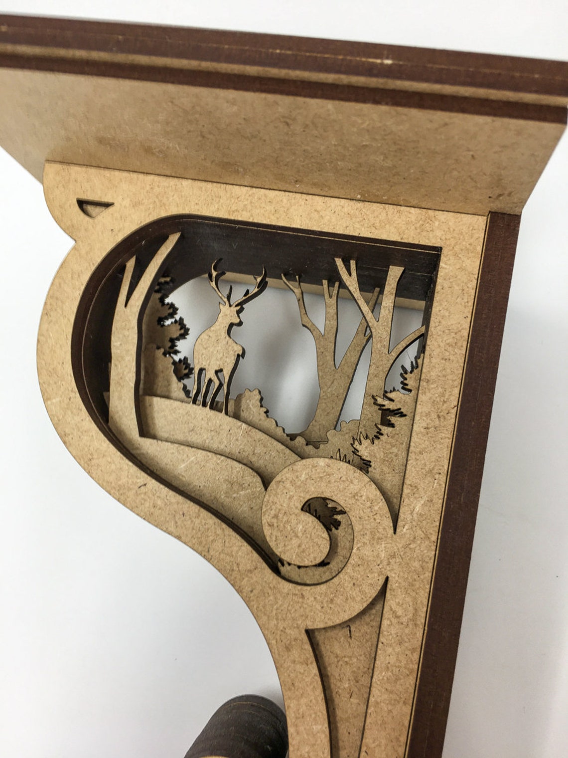 Forest Scene Corbel Shelf - SVG File - Not a Physical Product - Etsy