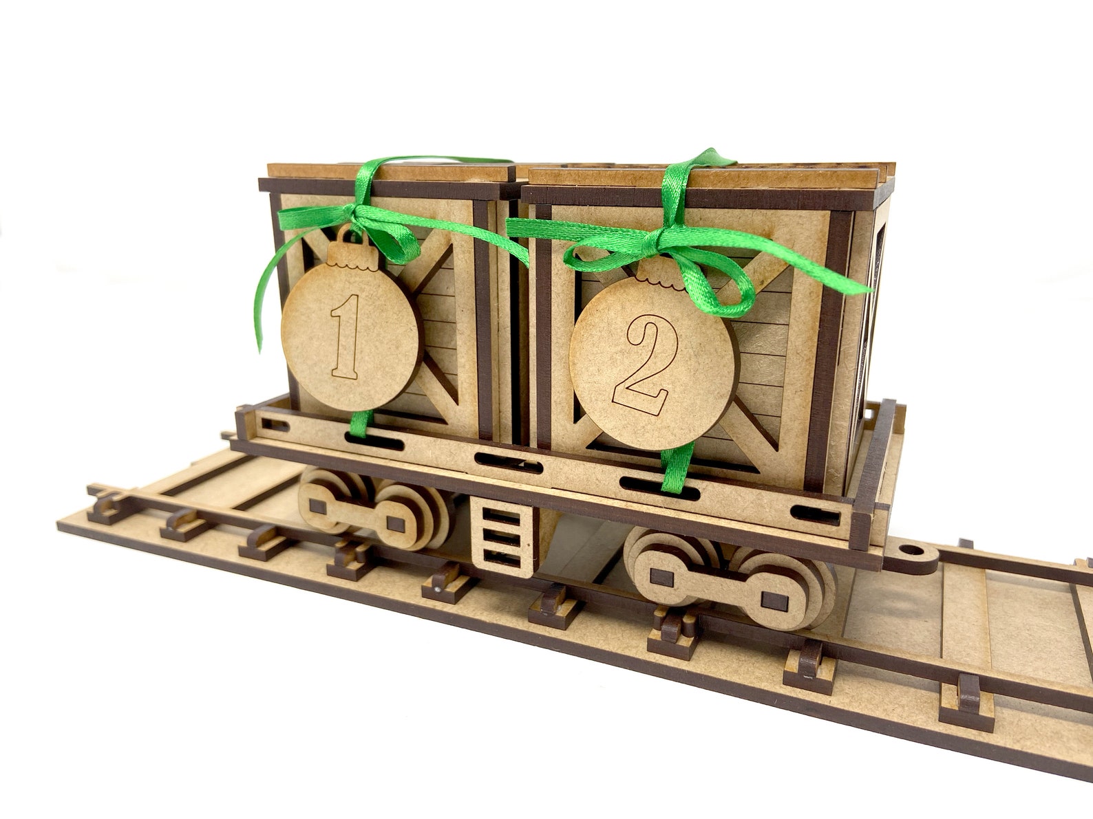 Train Set - With Working Wheels - SVG FILE - This is Not a Physical ...