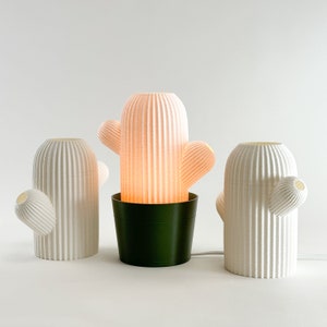 MIKA Cactus Table Lamp - Cactus Lamp - Desk Lamp - Mood Lamp - Back to ...