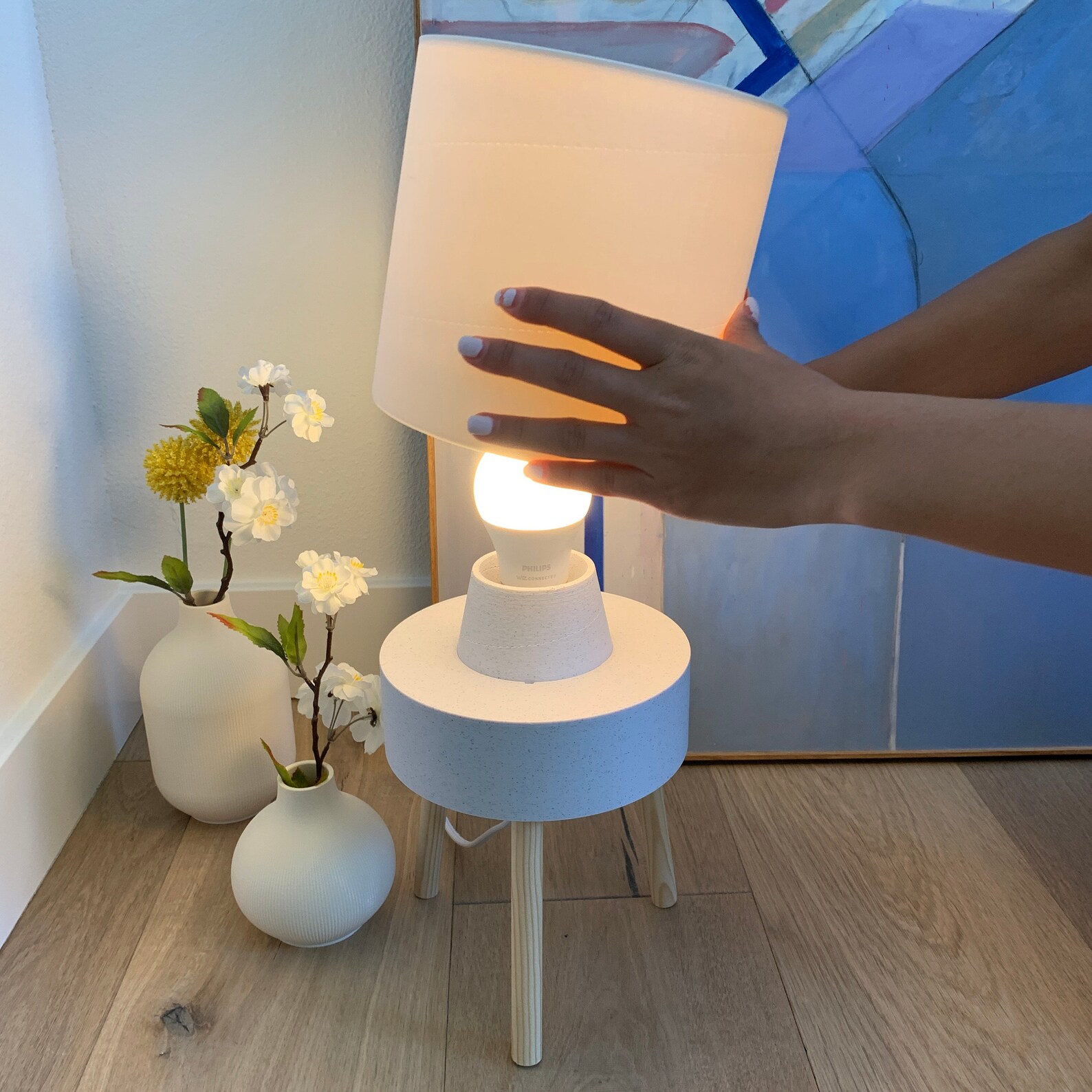SELMA Table Lamp - Modern Lamp - Tripod Lamp - Desk Lamp - Sustainably ...