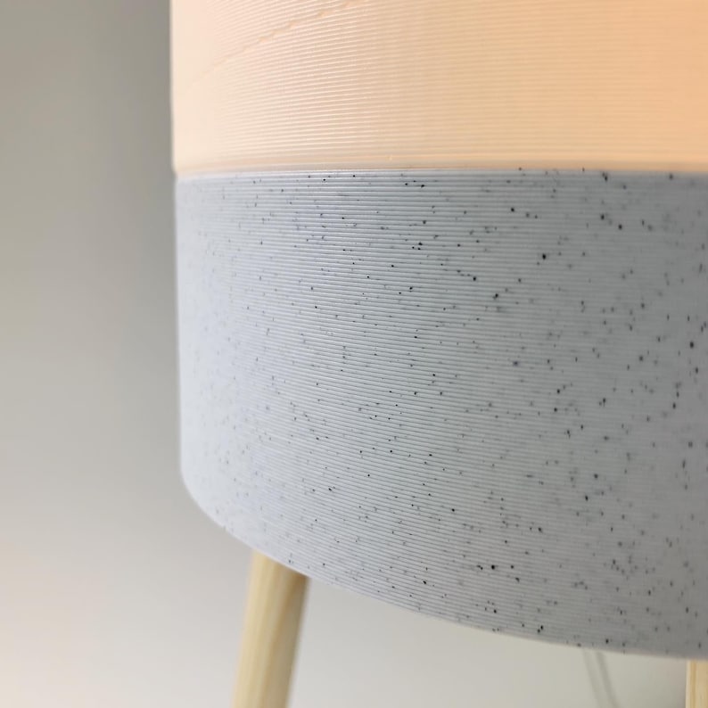 SELMA Table Lamp Modern Lamp Tripod Lamp Desk Lamp | Etsy