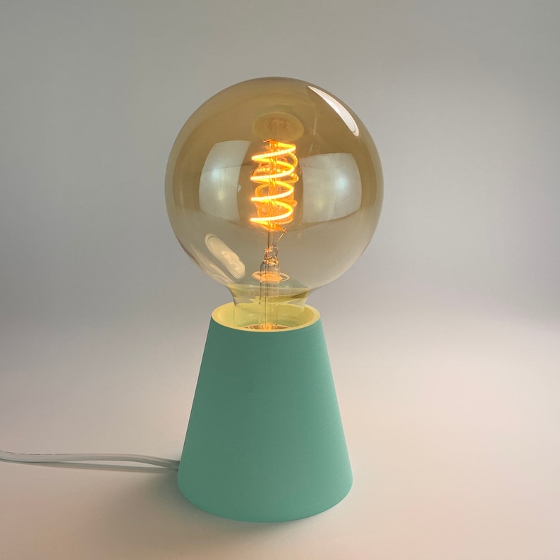 ASPEN Cone Base Table Light Cone Light Colorful Cone Light - Etsy