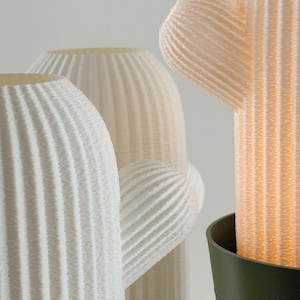 MIKA Cactus Table Lamp - Cactus Lamp - Desk Lamp - Mood Lamp - Back to ...