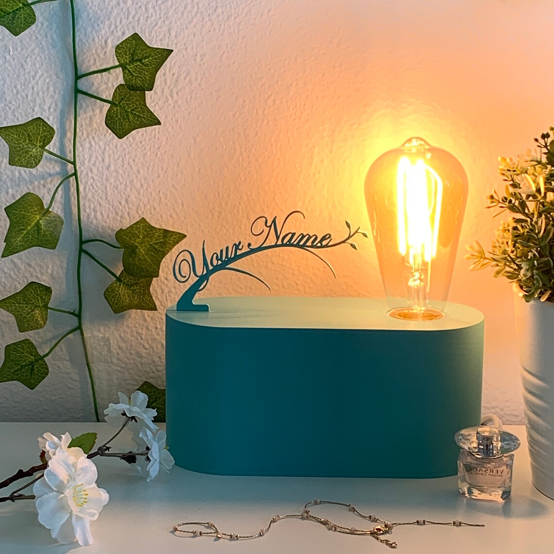 CHLOE Table Lamp Custom Table Lamp Desk Lamp Designed | Etsy