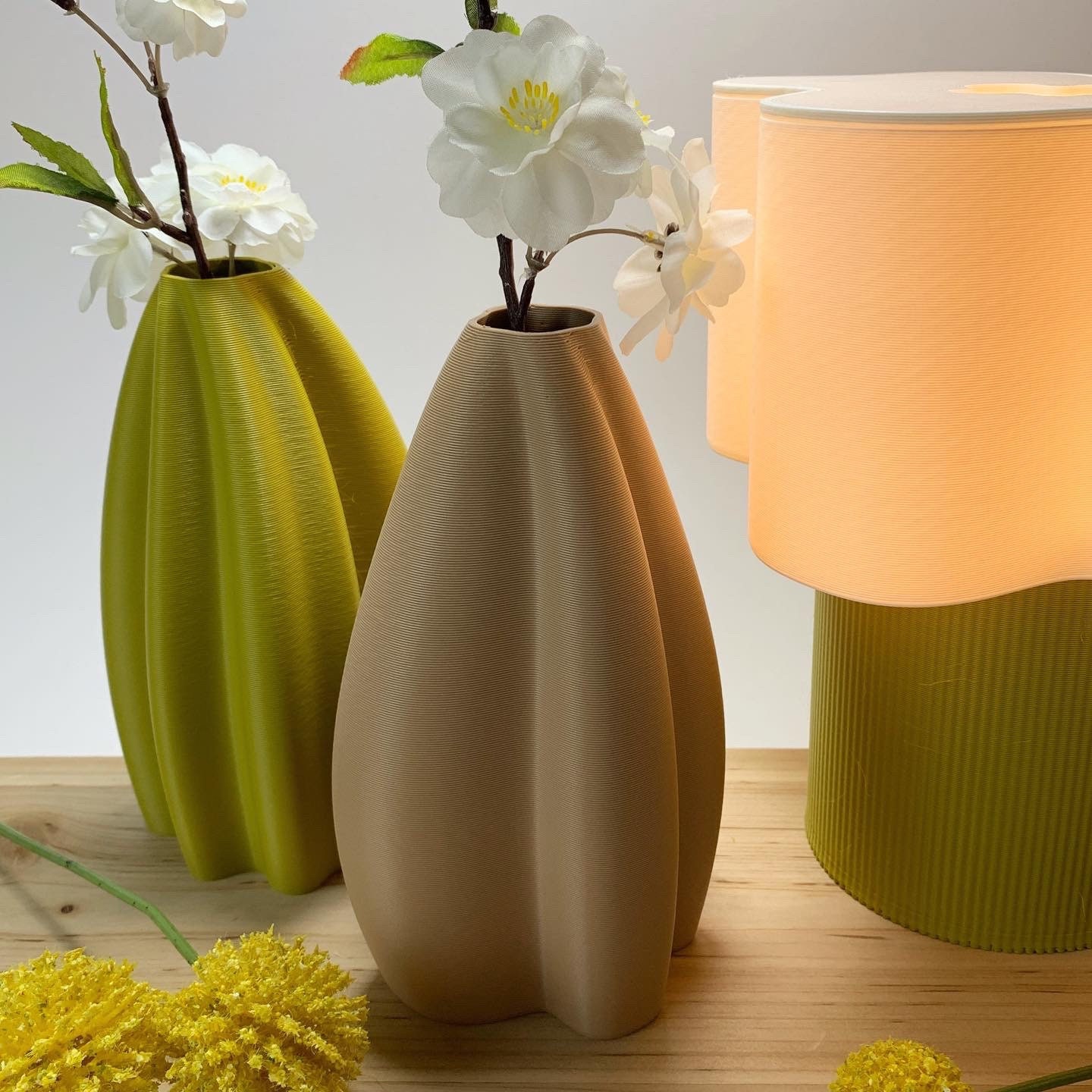 MILA Decor Vase 02 - Designed and Sustainably Made by Honey & Ivy ...
