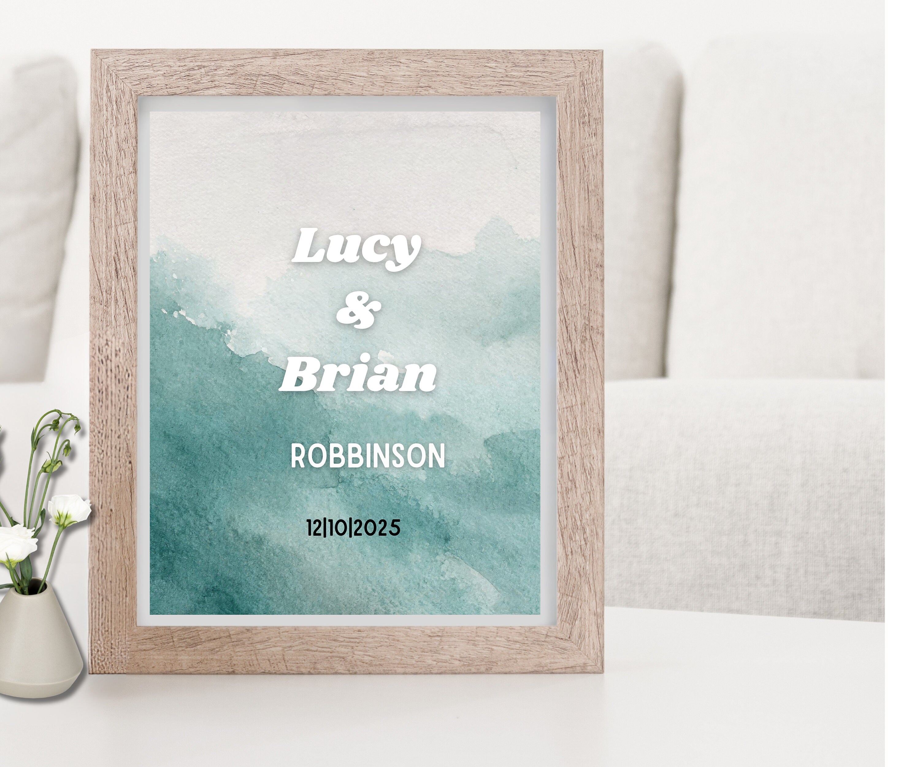 Watercolor Aqua Teal Wash Clipart, Splash Brush Stroke Clipart, Sea ...