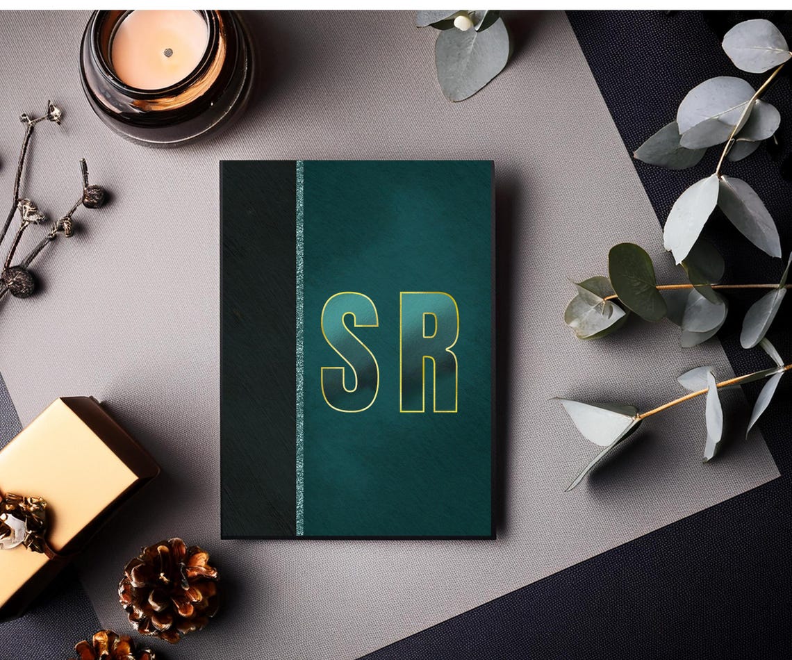 Teal Gold Alphabet Clipart, Digital Alphabet Clipart, Green Letter Font ...