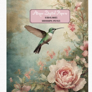 Antique Design Digital Paper Clipart, Abstract Art Design Paper ...