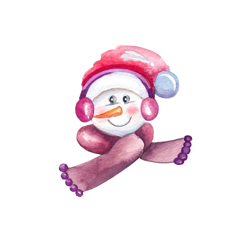 Winter Clipart New Year Clipart Lucky Clipart Set | Etsy