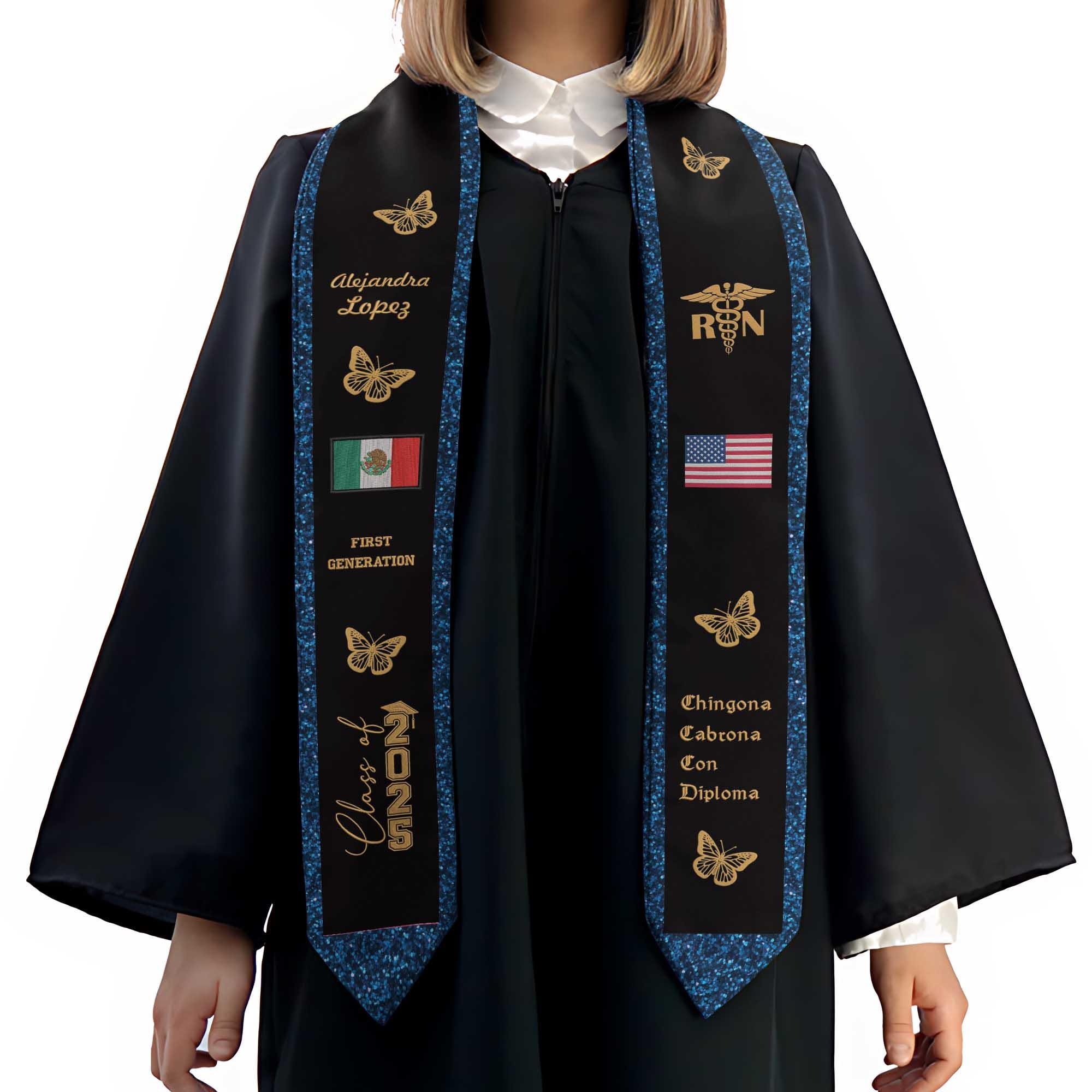 Customized Graduation Stole, Teacher Sash, Graduation Stole 2026 ...