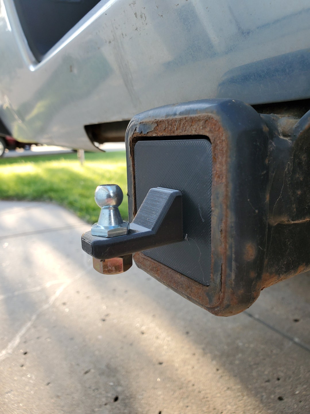 Mini Trailer Hitch Plug - Plated Steel Ball - Etsy
