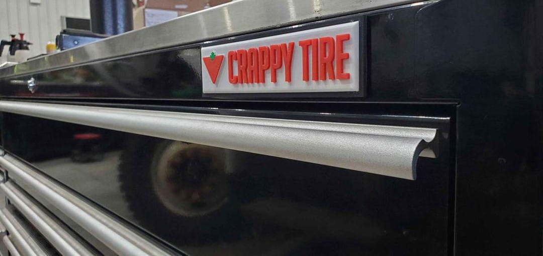 Crappy Tire Tool Box Emblem - Etsy