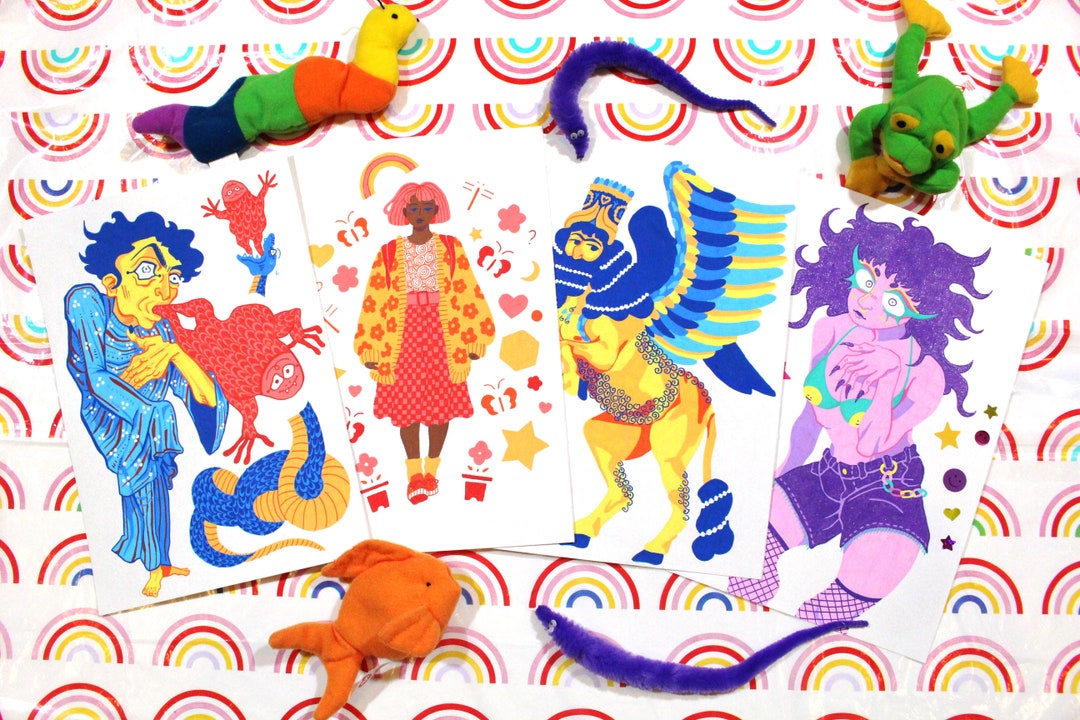 Posca Drawing ~ Original Artwork - Etsy
