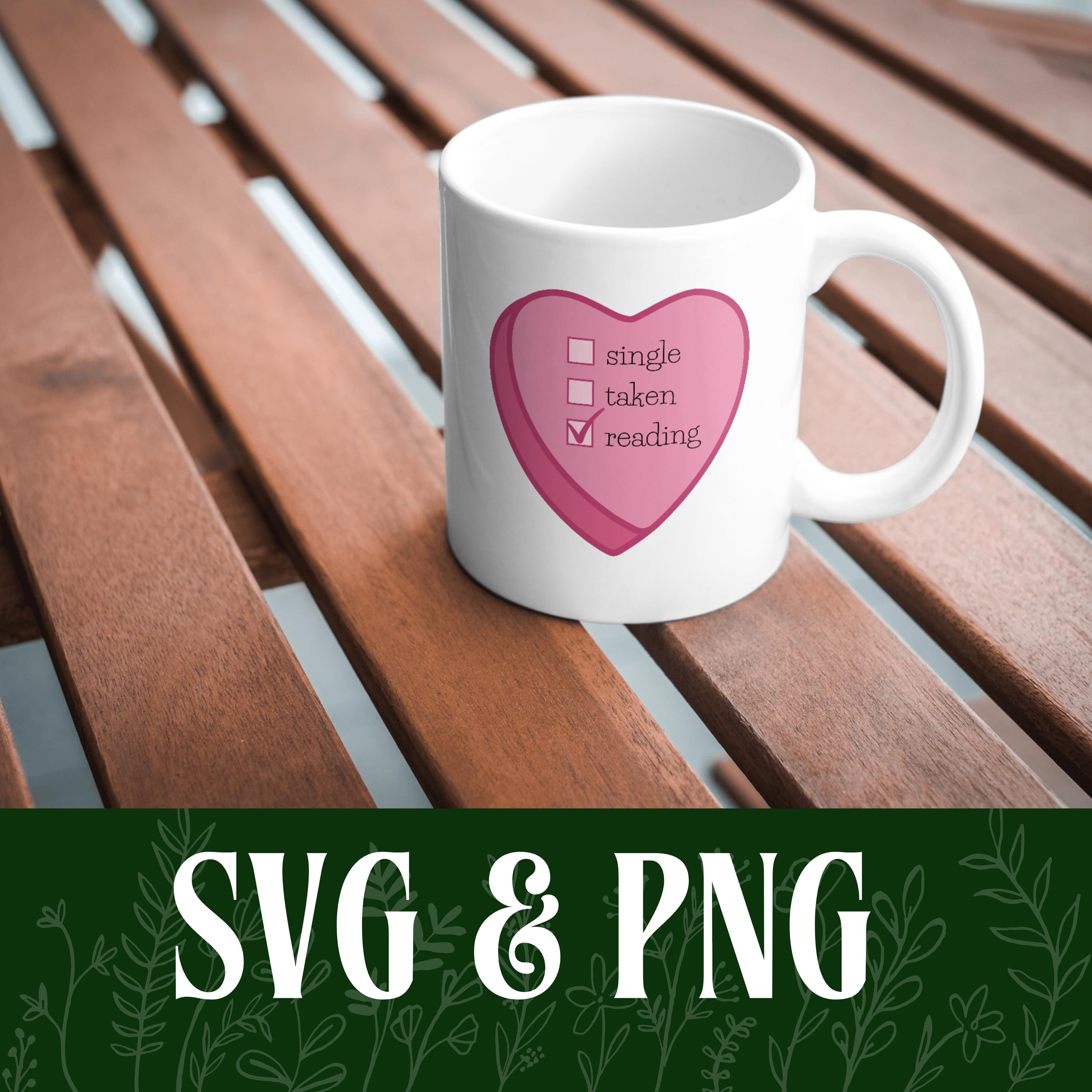 Single, Taken, Reading | 3D Heart | SVG + PNG - Etsy