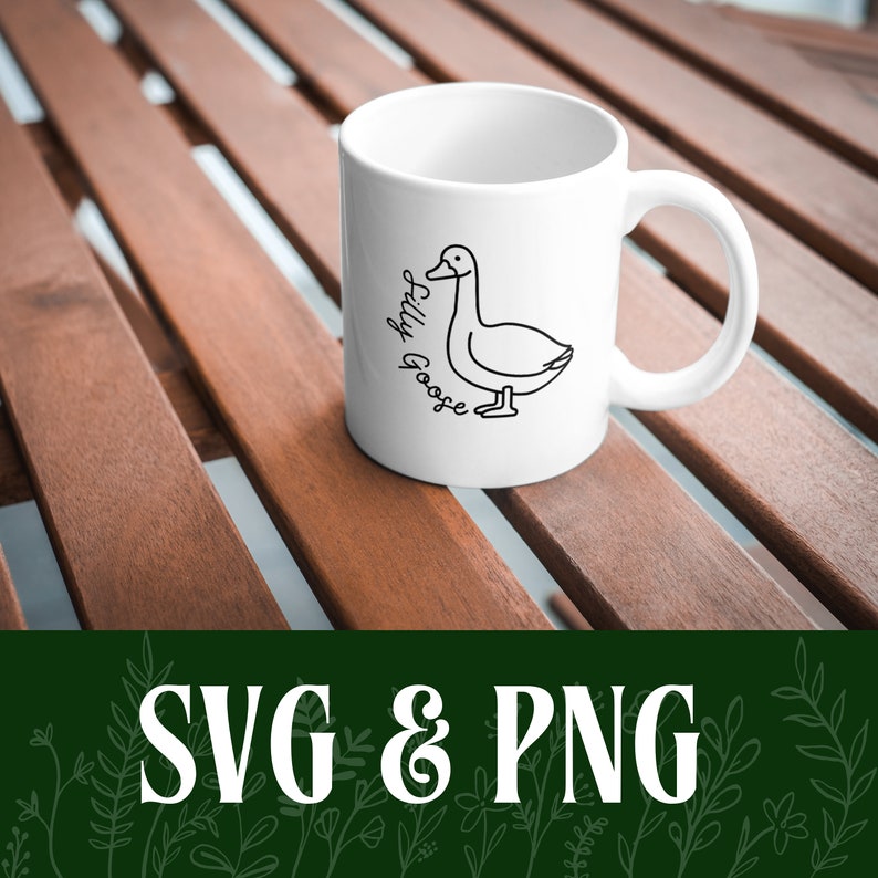 Silly Goose SVG - Etsy