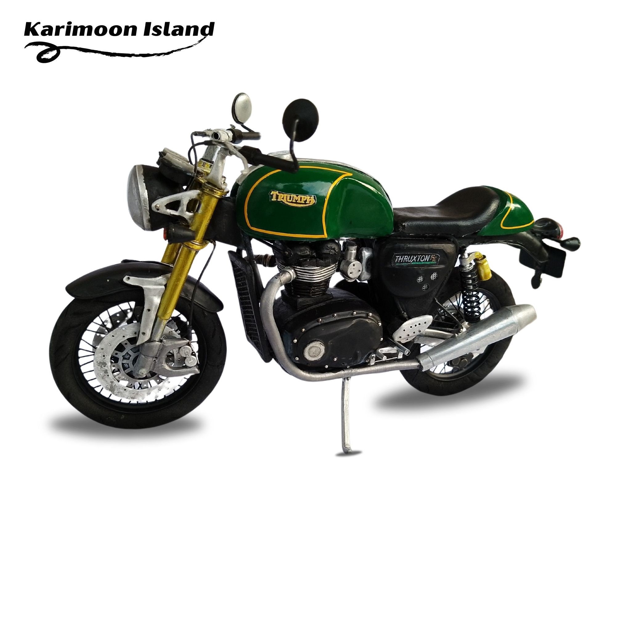 Triumph Thruxton Final Edition in Scale 1:12 A, Mini Toy Triumph ...