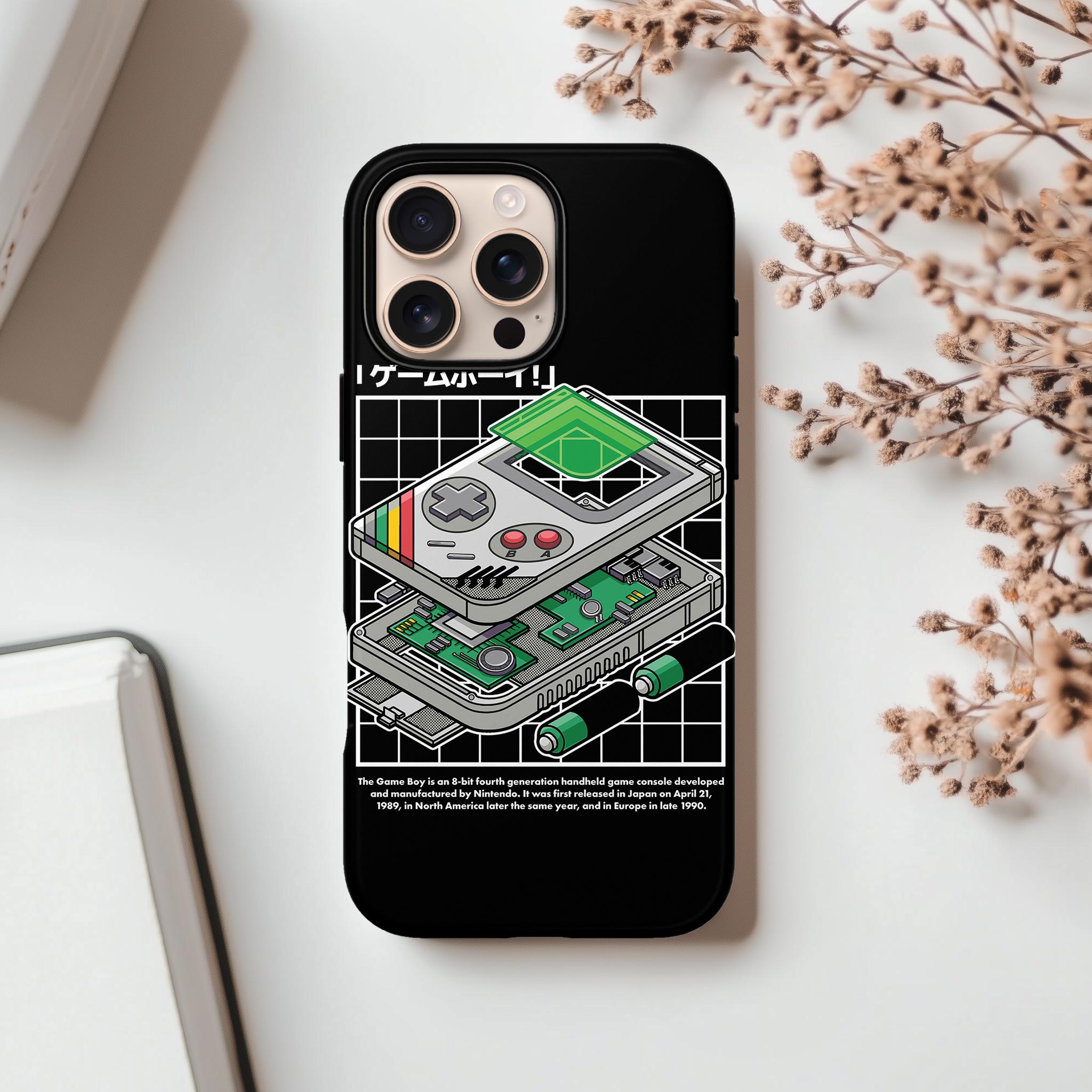 Game Boy Phone Case: Retro Gamer Style, Tough Dual-layer Cover - Etsy