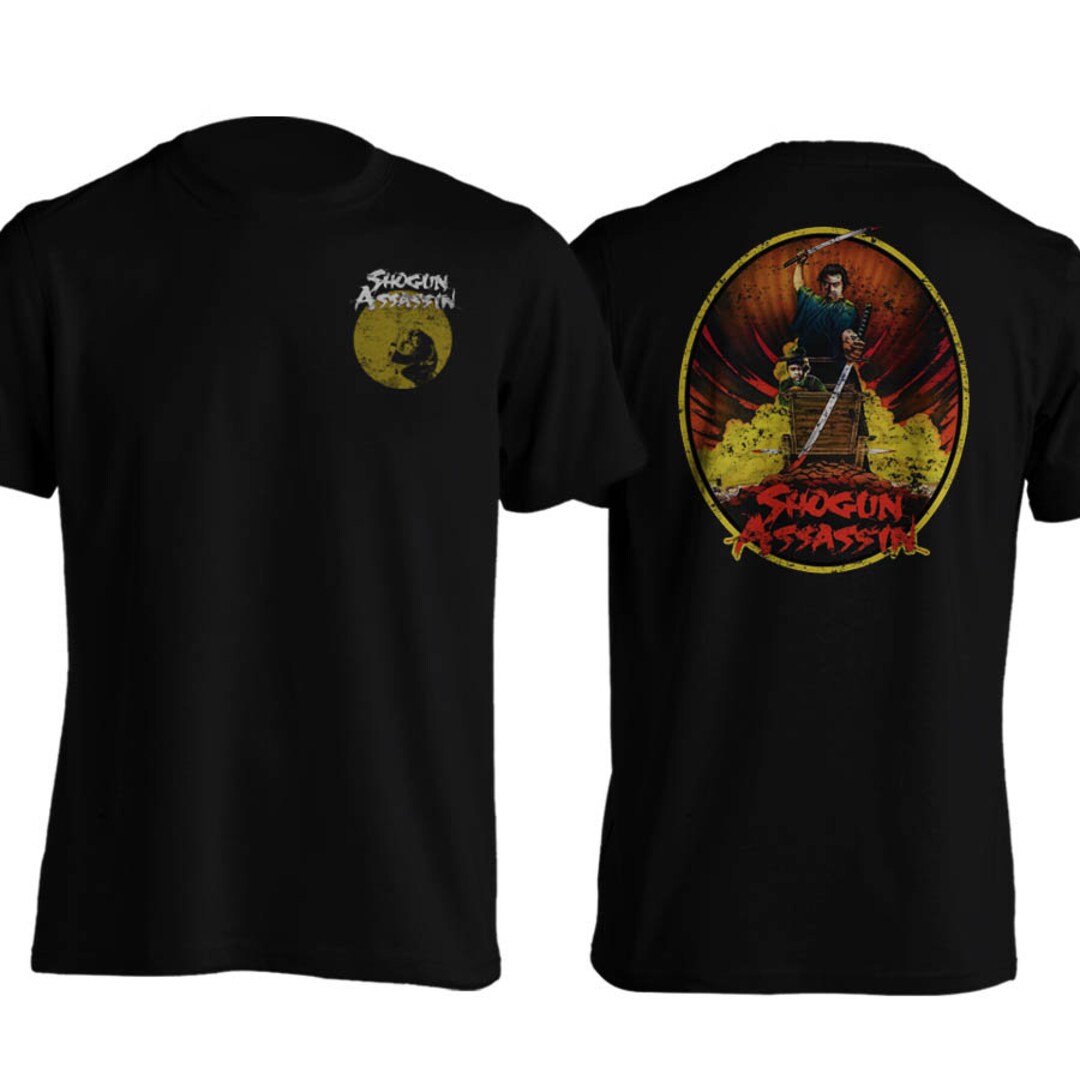 Shogun Assasin T-shirt, Japanese Cult Classic Movie Shirt, Lone Wolf ...