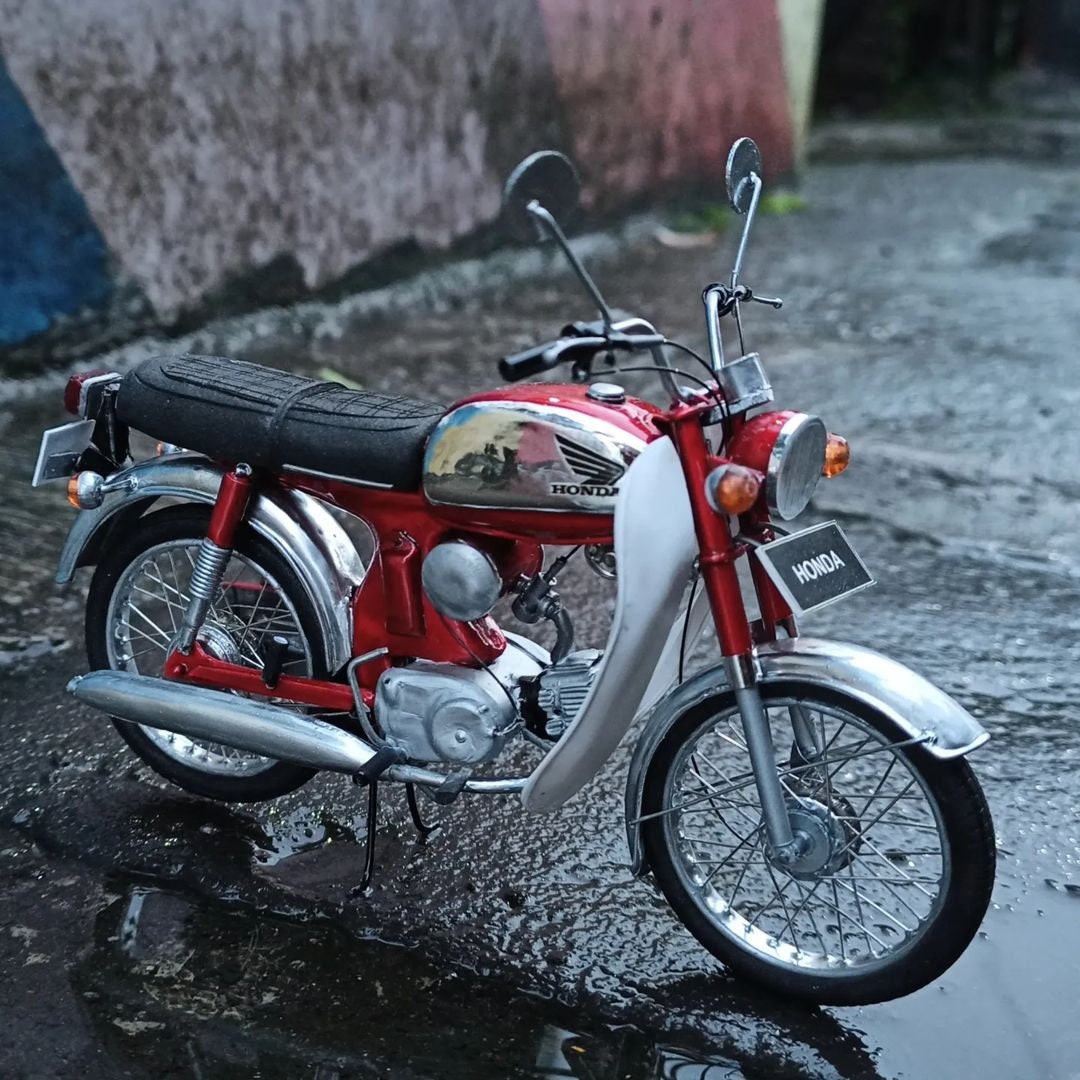 Totally Handmade Miniature of Honda S90Z in Scale 1:12 A Masterpiece of ...