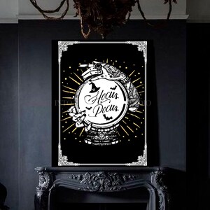 Hocus Pocus Crystal Ball Downloadable Prints Printable Wall - Etsy