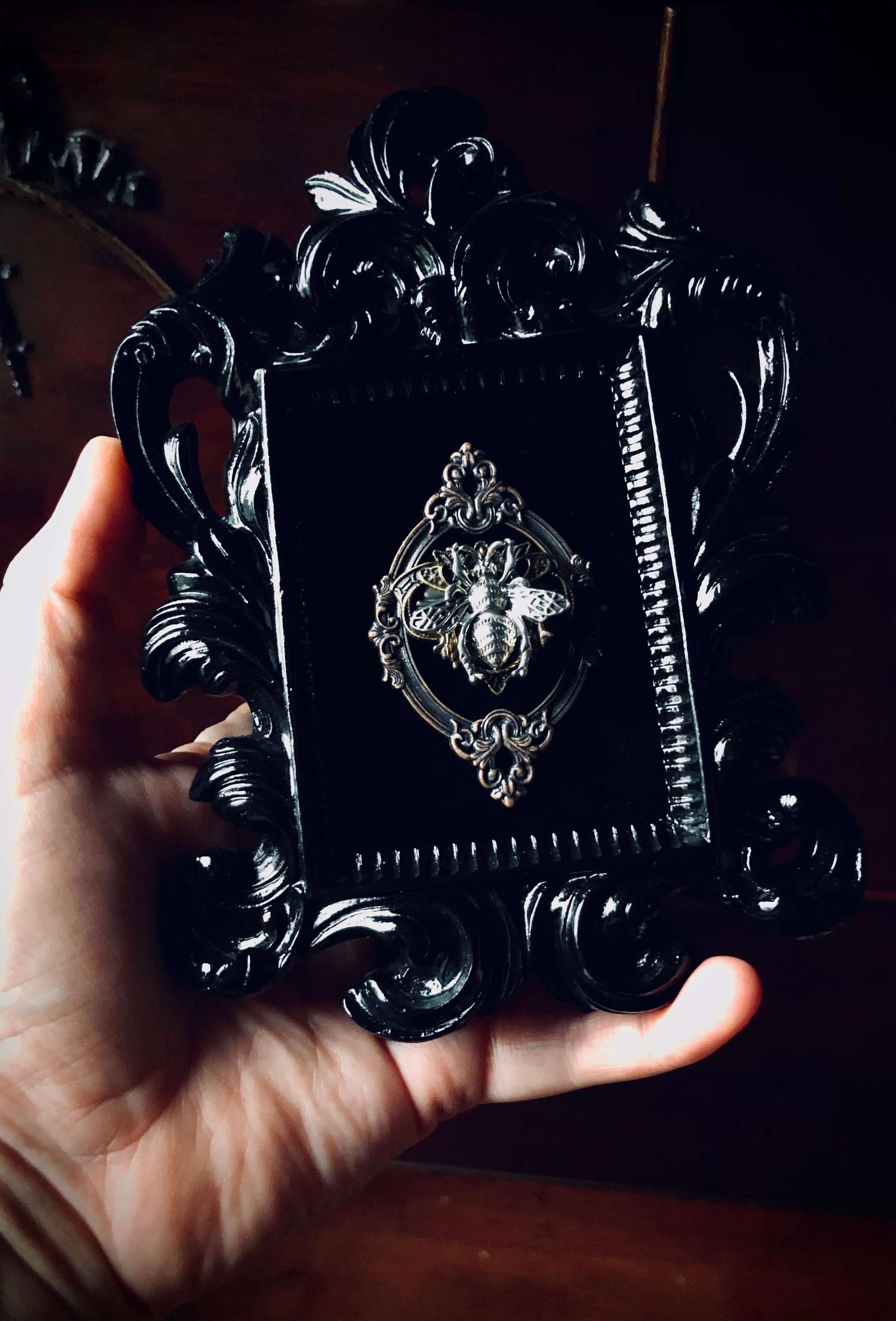 Bee With Ornate Frame Macabre Faux Taxidermy Victorian - Etsy