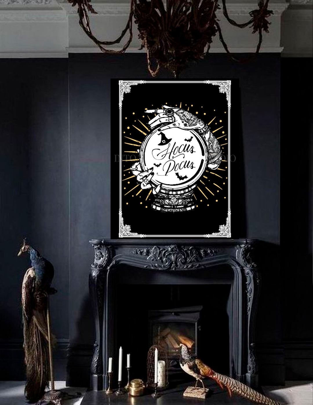 Hocus Pocus Crystal Ball Downloadable Prints Printable Wall Art ...