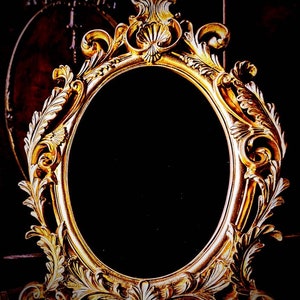 Scrying Mirror | Black Mirror | Macabre | Psychic Reading | Witch ...