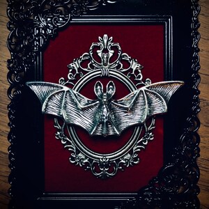 Bat With Ornate Frame | Macabre | Faux Taxidermy | Steam Punk | Goth ...
