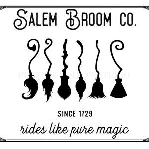 Salem Broom Co. Sign| Downloadable Prints | Printable Wall Art ...